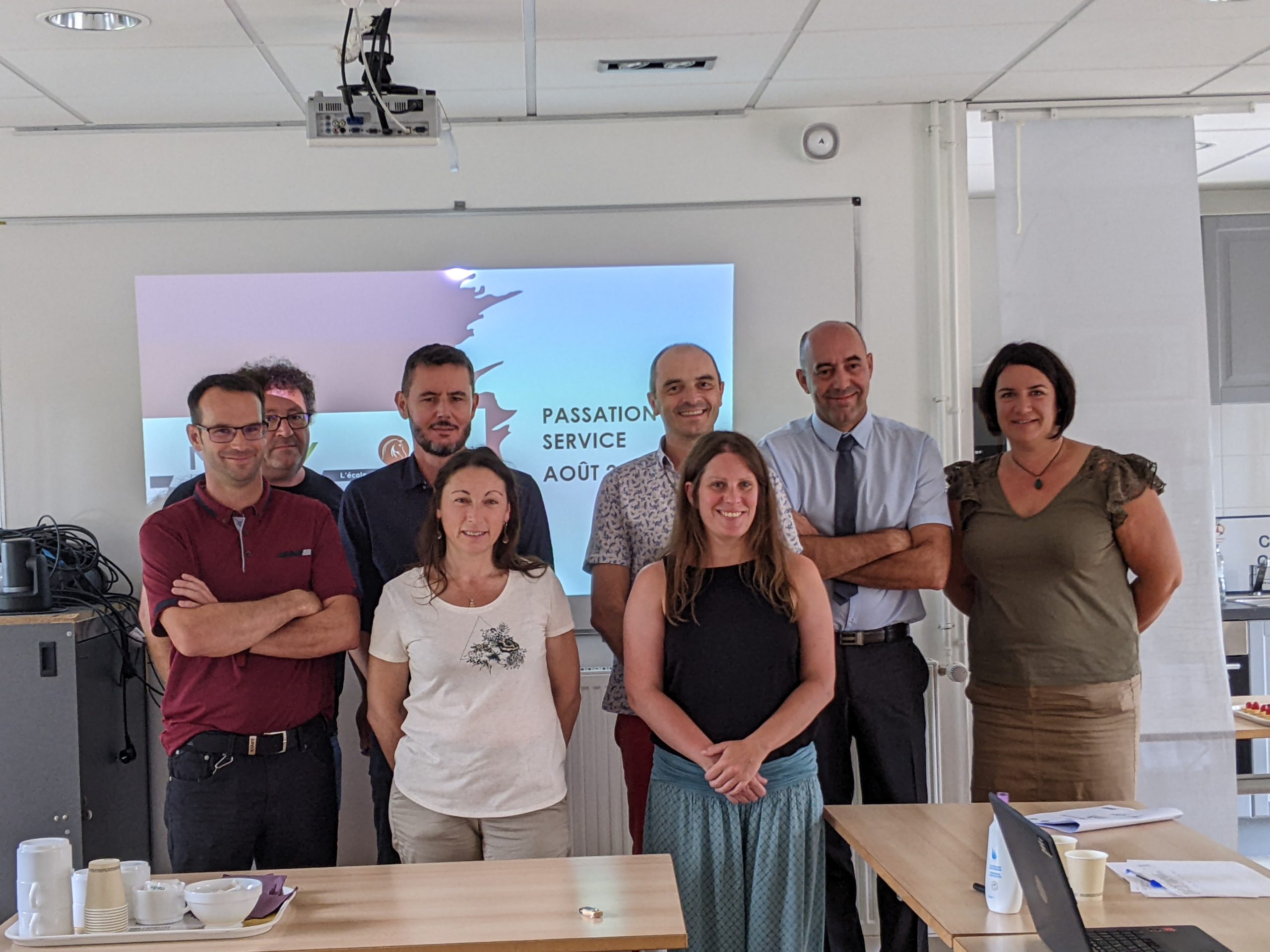 Passation de service – Etablissement Public Agricole Mancy Lons-le-Saunier